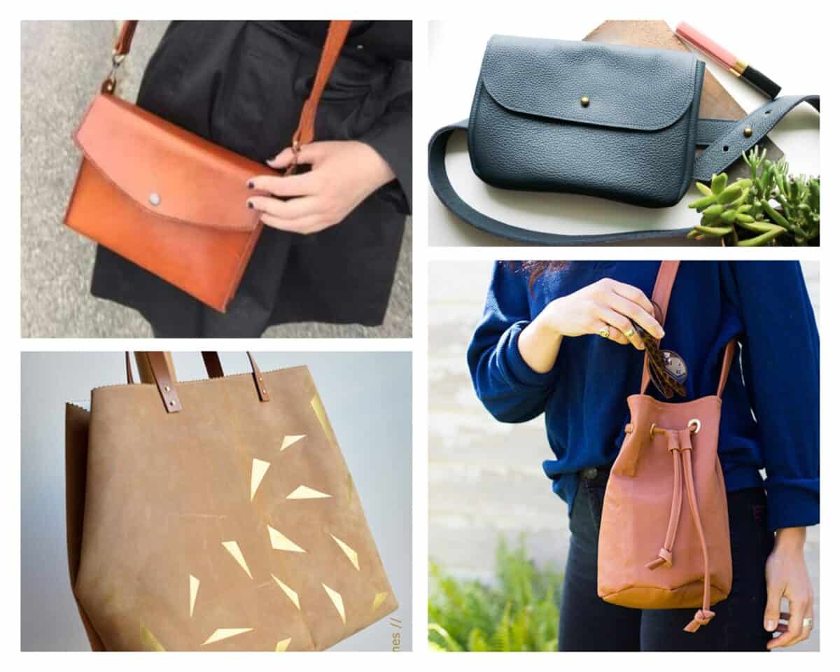 DIY Leather Bag: 21 free Patterns to Try