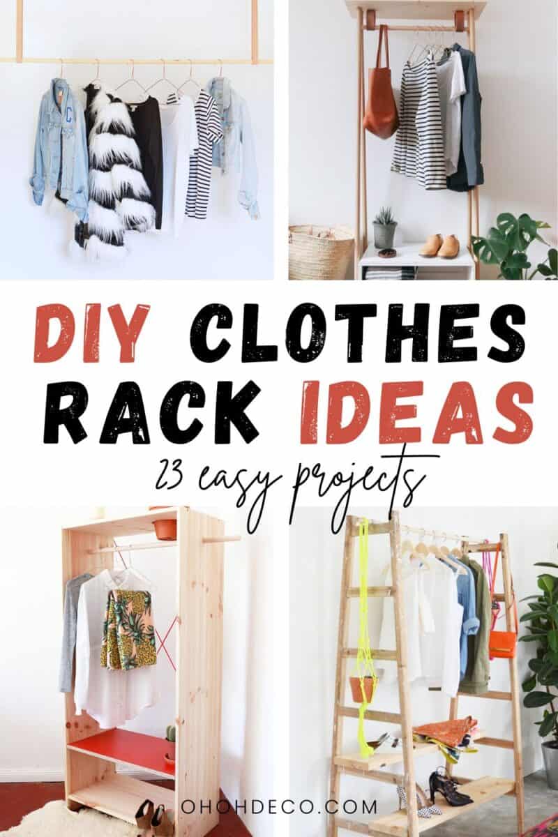 The Secret to Creating a Stylish DIY Clothes Rack on a Budget