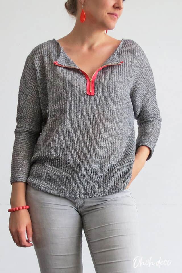How to sew a Sweater