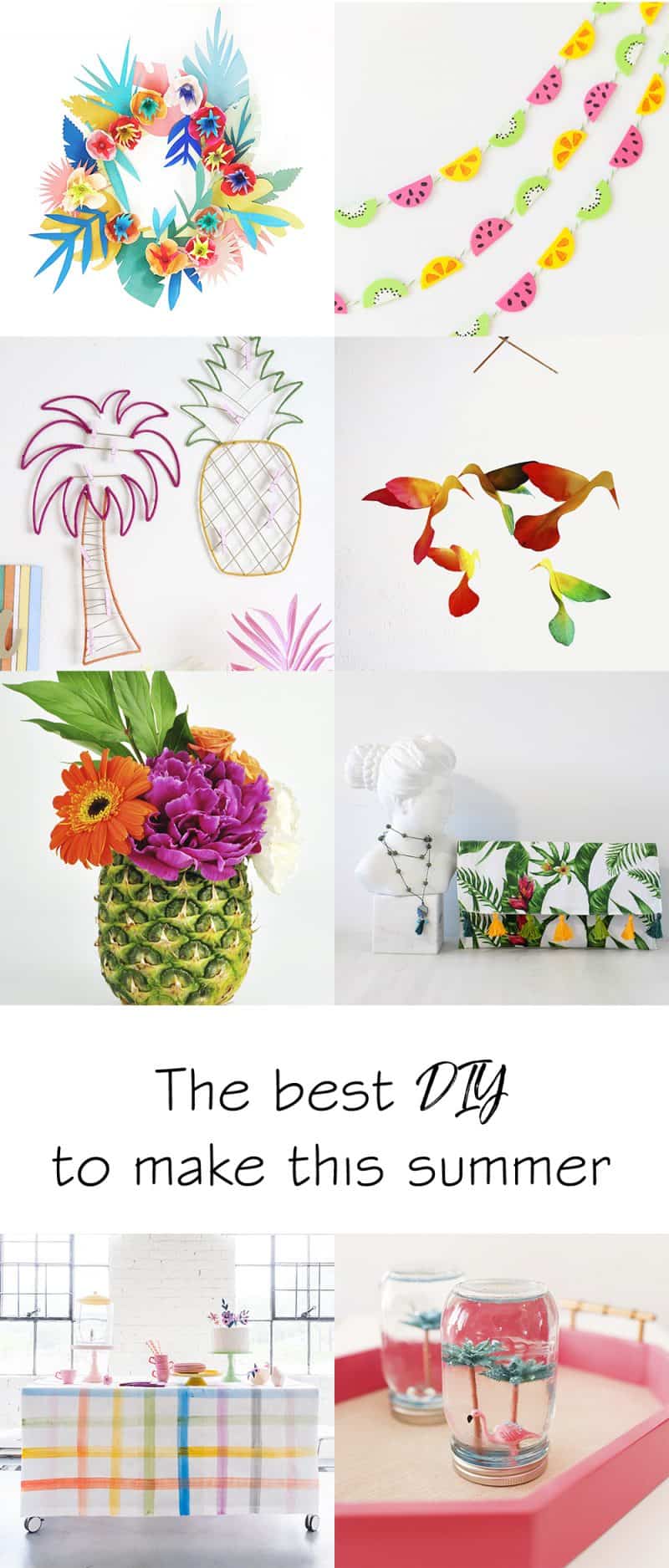 Unique and Colorful Summer Craft Ideas for Adults