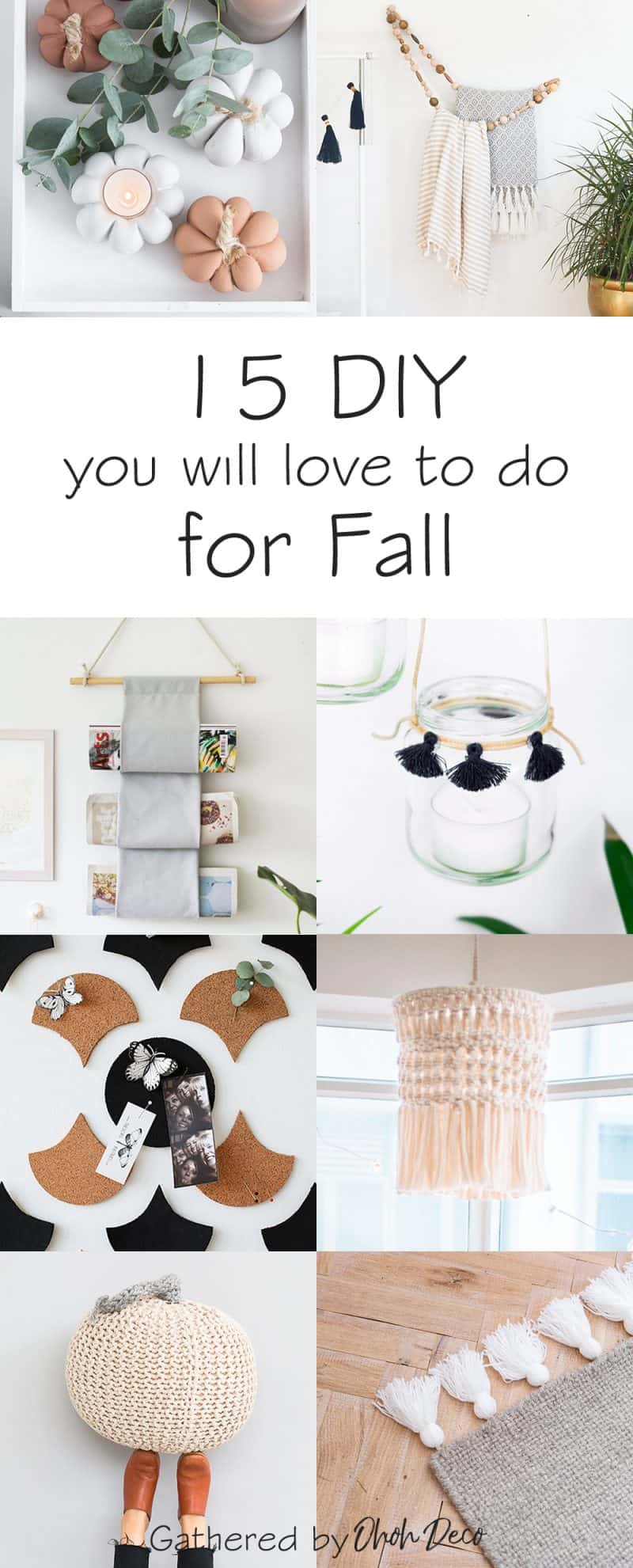 15 DIY you will love to do this Fall