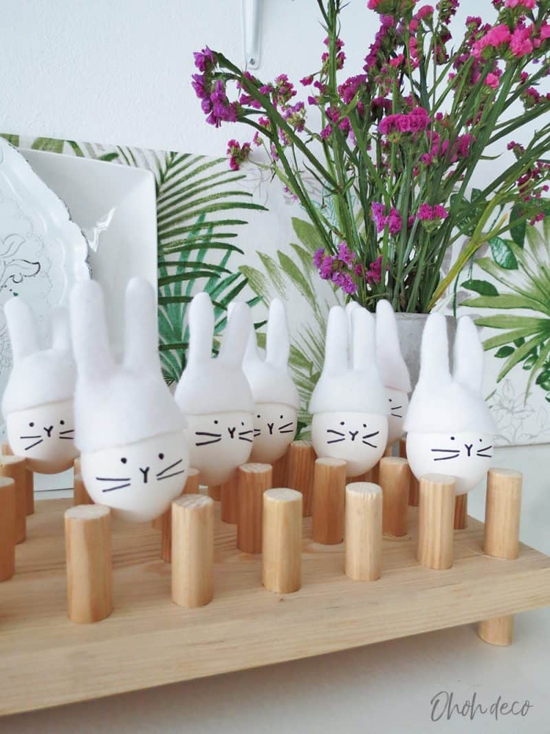 How to make Easter bunny eggs