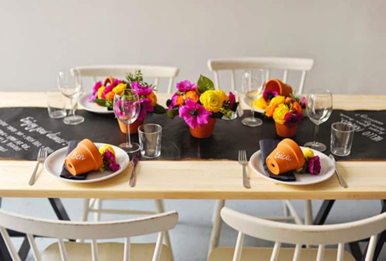 18 DIY Table Runner Ideas That Will Transform Your Dining Table