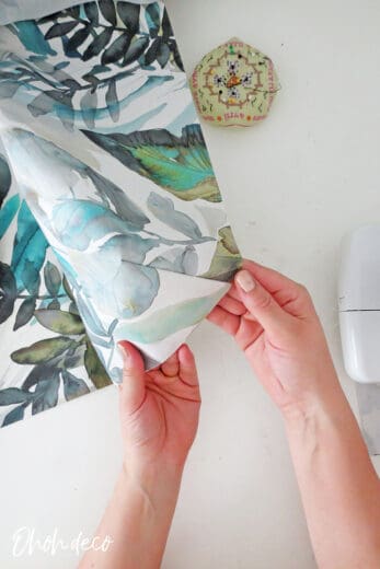 Fitted table cover, the easy DIY