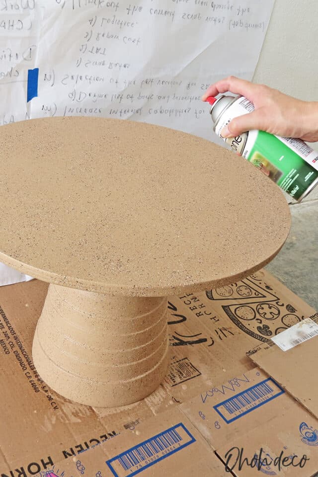 DIY round Coffee Table