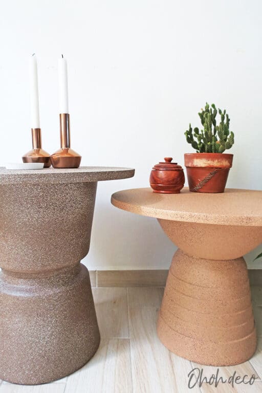 31 DIY Side Table Ideas That Will Transform Your Living Space