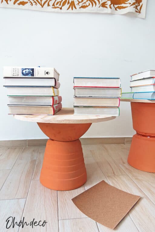 DIY round Coffee Table