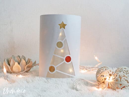 Easy to make DIY Paper lanterns with lights