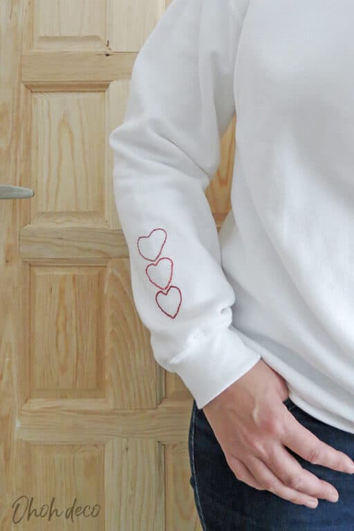 How to embroider a Sweatshirt