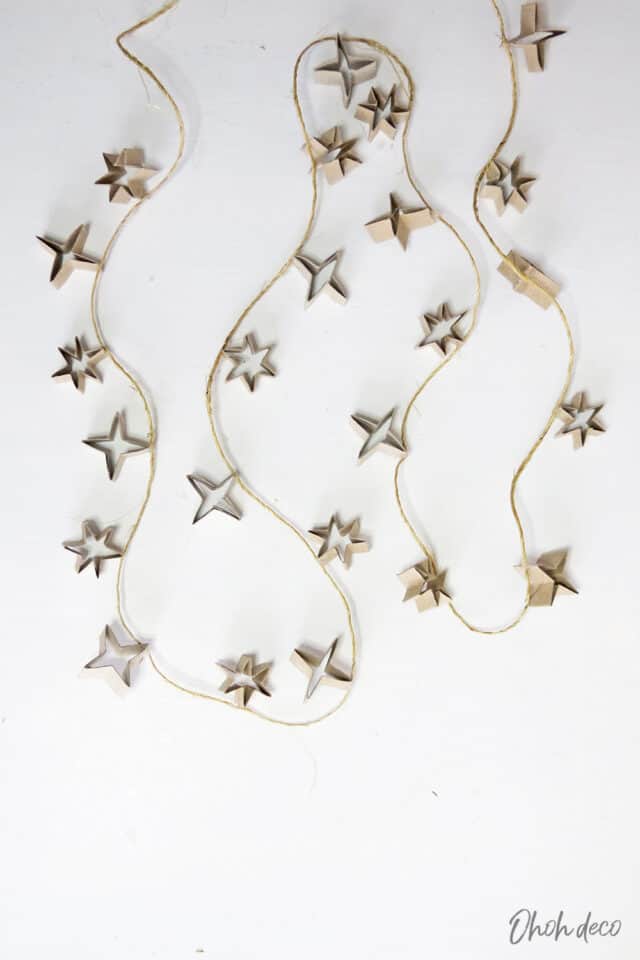 Easy to make Star Garland DIY