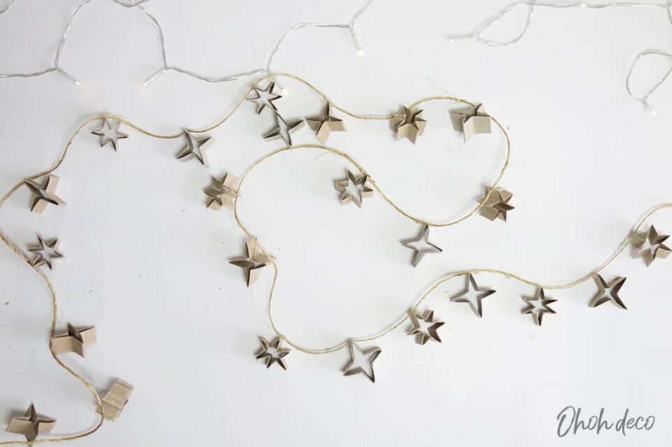 Easy to make Star Garland DIY