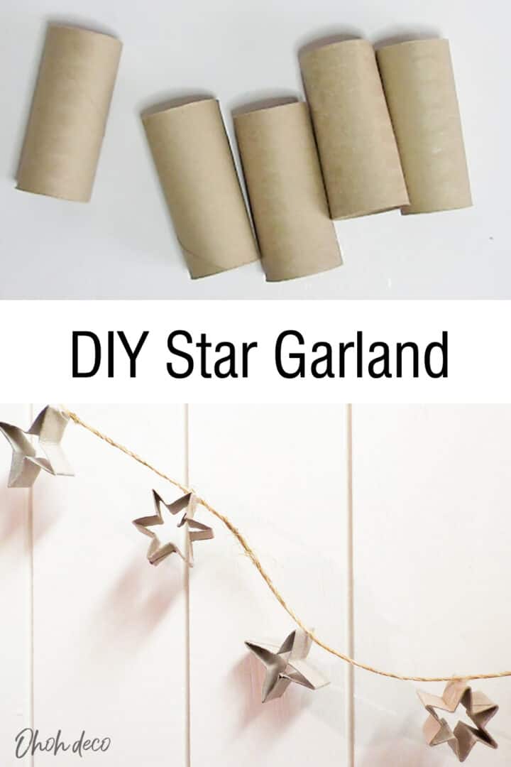 Easy to make Star Garland