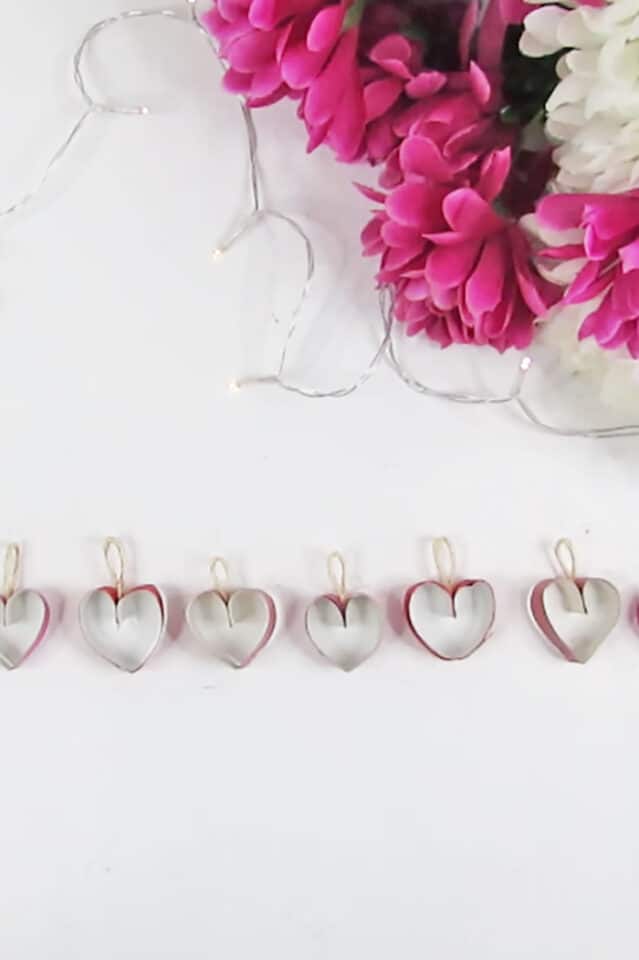 Fast and Easy Heart Garland DIY