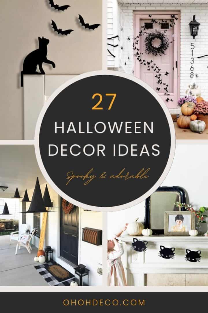 27 Spooky and Cute Halloween Decor Ideas for Your Home