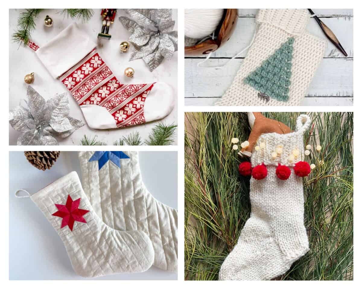 Get Crafty this Christmas: 25 Amazing Christmas Stocking pattern Ideas