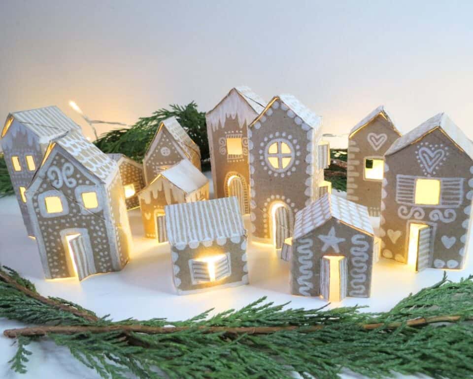Unbelievable Way to Create a Stunning DIY Christmas Village Using ...