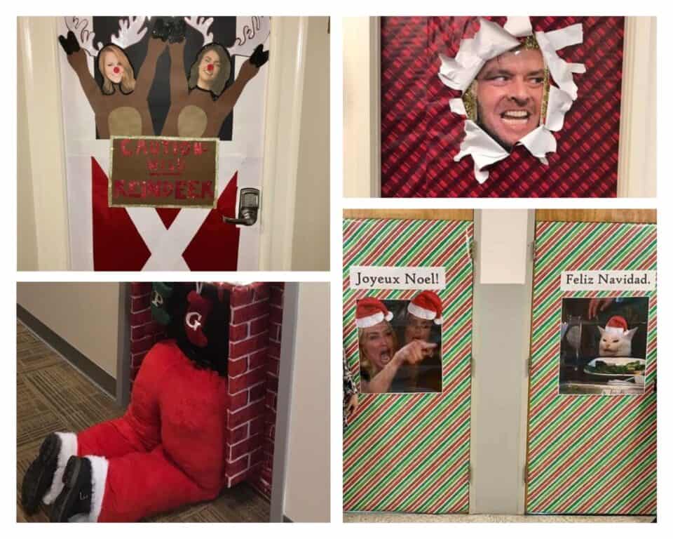 23 Hilarious Office Christmas Door Decorating Contest Ideas That Will ...