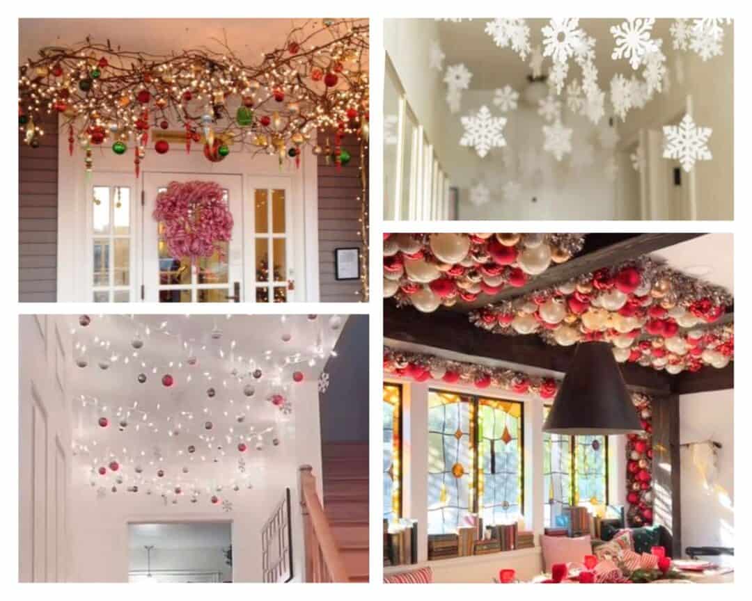Get Creative: Christmas Ceiling Decorations ideas to Elevate Your ...