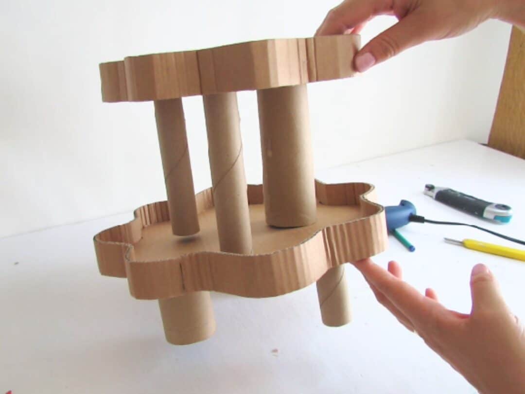 The Ultimate Hack: Create a Stunning DIY Tiered Tray Using Cardboard