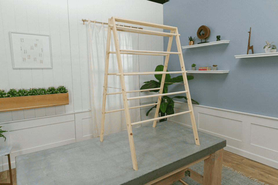 Easy DIY Clothes Drying Rack You Never Knew Existed