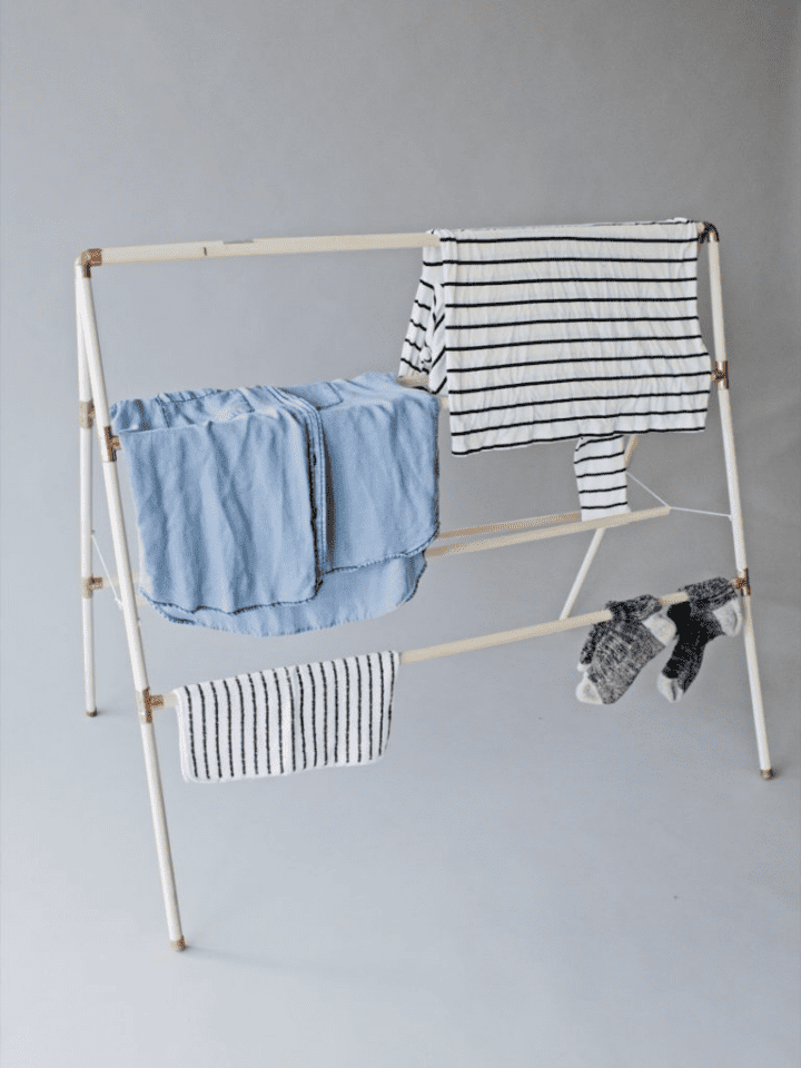 Easy DIY Clothes Drying Rack You Never Knew Existed
