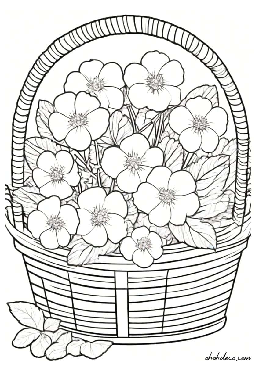 Explore the Beauty of Spring with These 32 Free Coloring Pages