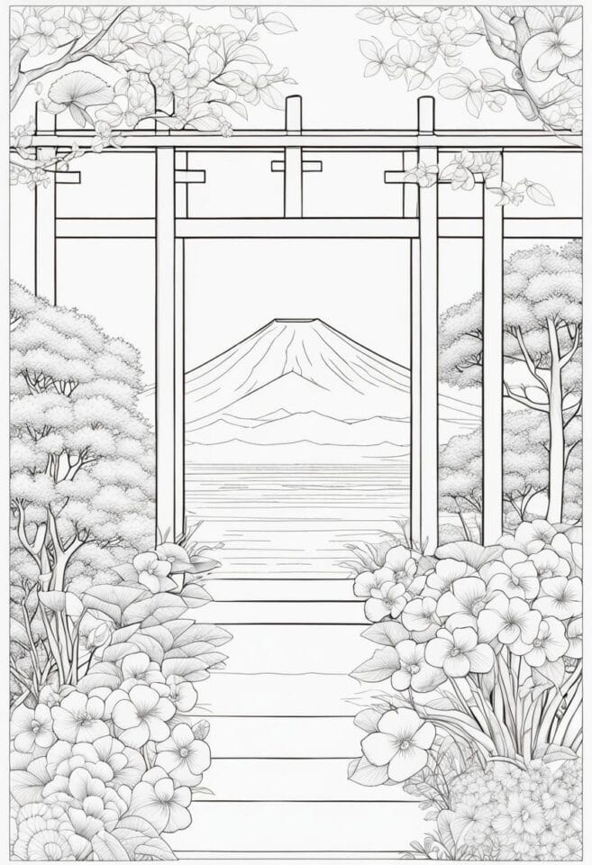 33 Stunning Garden Coloring Pages to Inspire Your Creativity