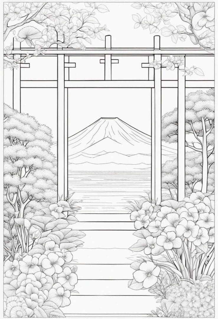 33 Stunning Garden Coloring Pages to Inspire Your Creativity