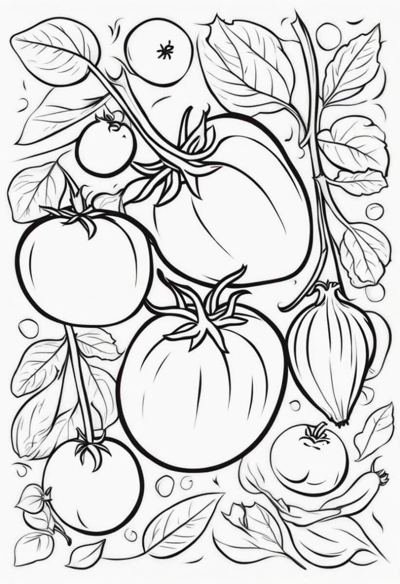 garden-coloring-page-vegetables-3 - Ohoh deco