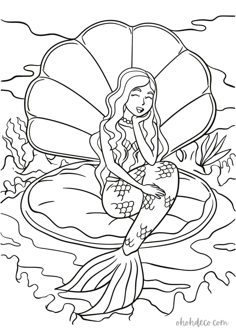 Unconventional Beach Coloring Pages You Need to Sea