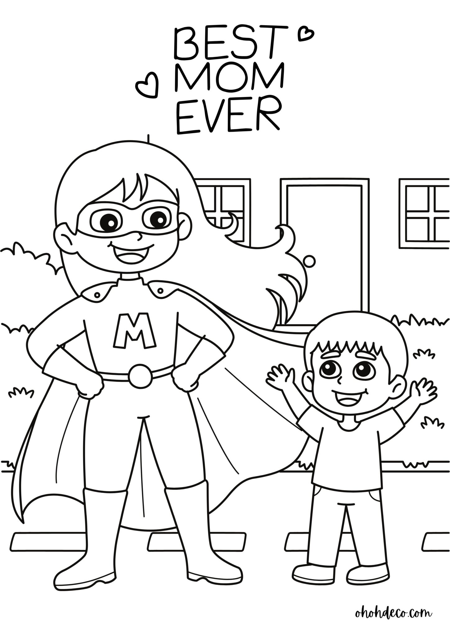 Top 30 Free Mother's Day Coloring Pages to Make Her Day Extra Special