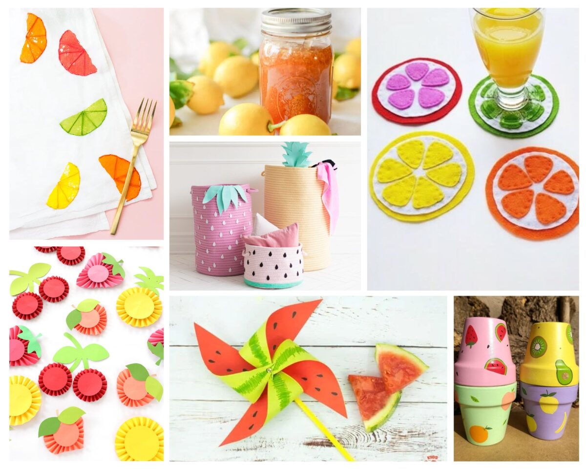 56 Creative Fruit Crafts You Need to Try this Summer