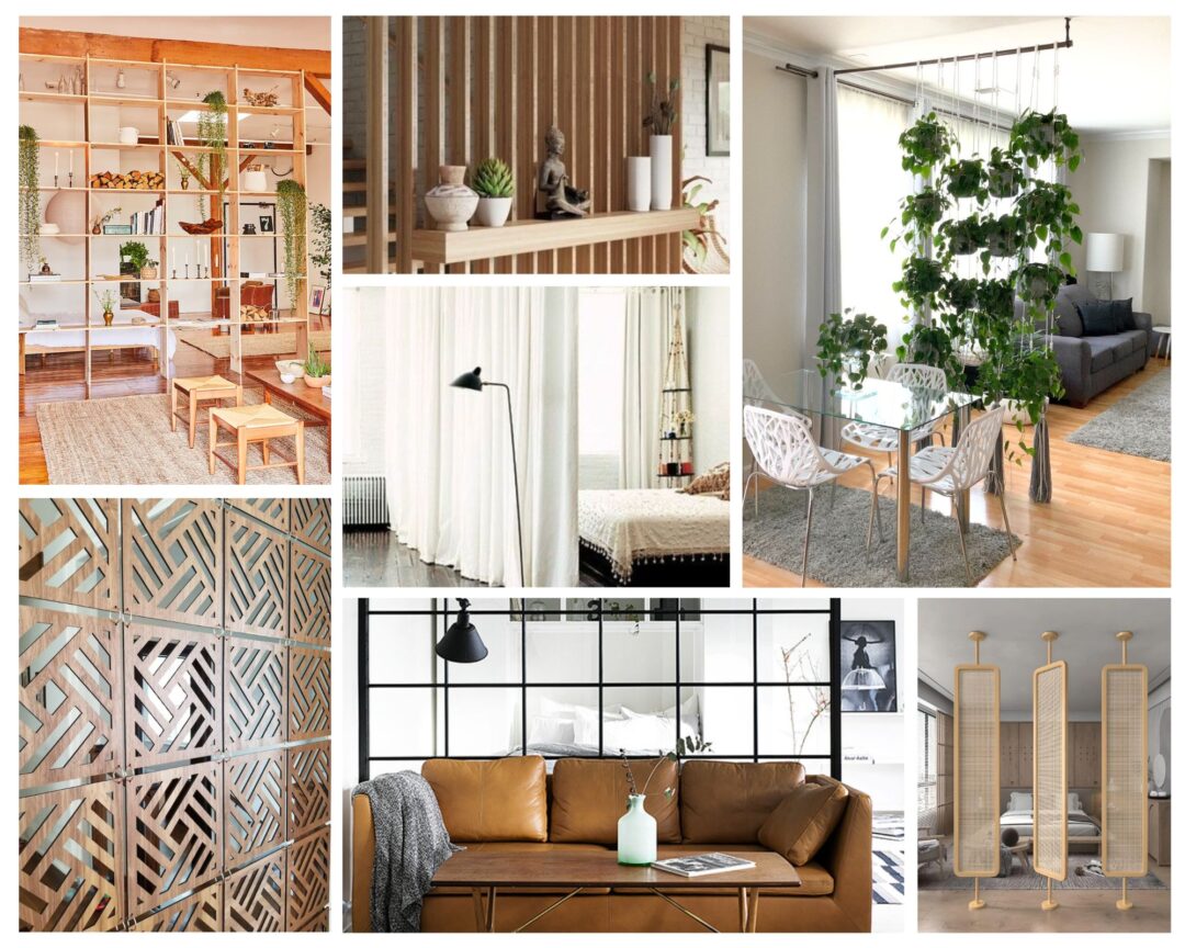 10 Creative Floor to Ceiling Room Divider Ideas