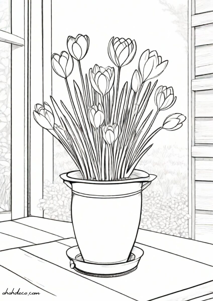 Unlock Your Creativity with These Enchanting Flower Coloring Pages