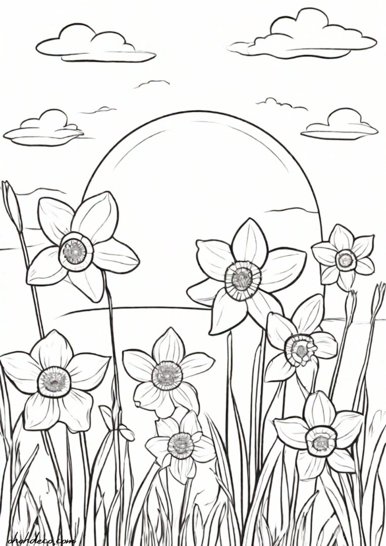 Unlock Your Creativity with These Enchanting Flower Coloring Pages
