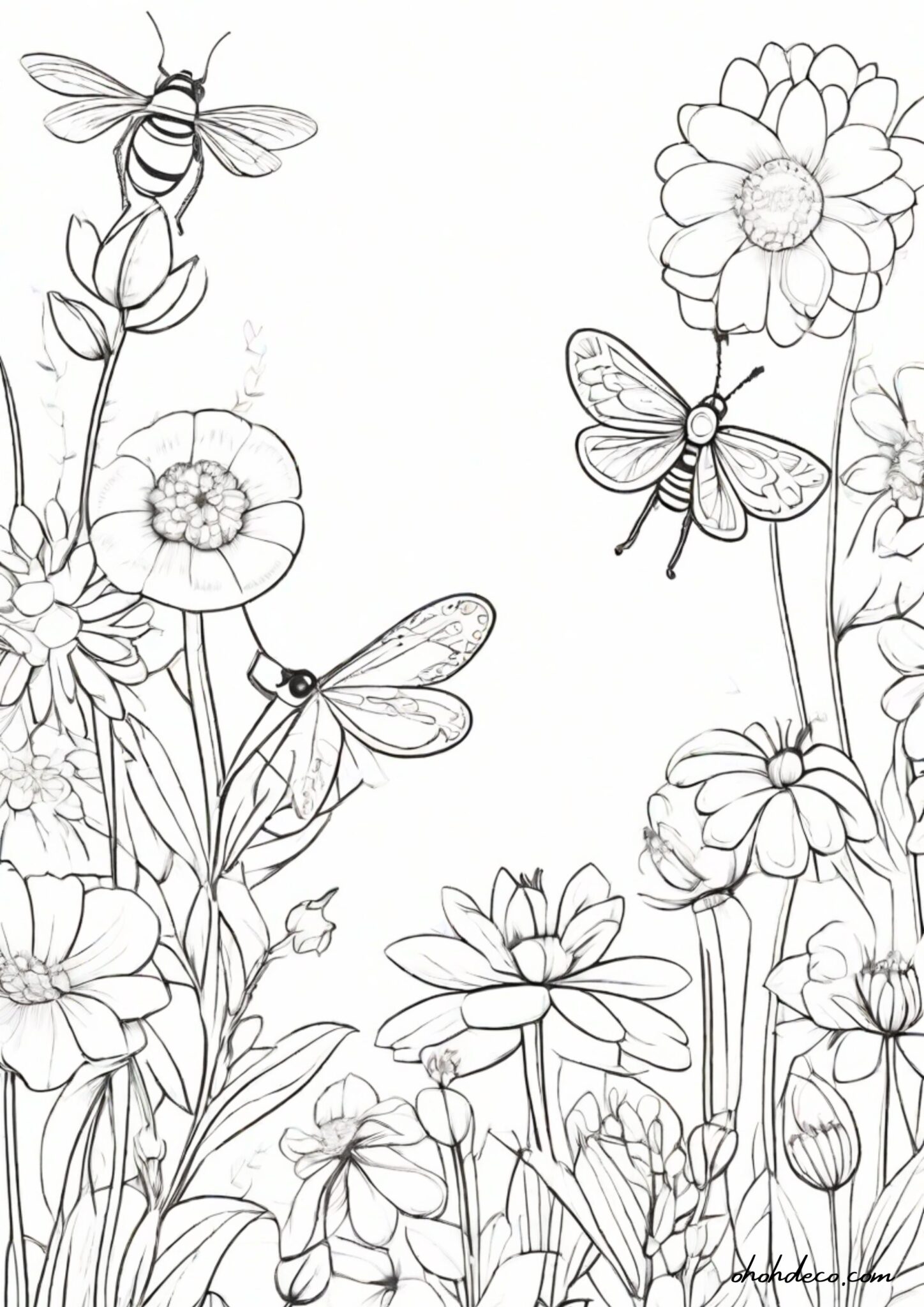 Unlock Your Creativity with These Enchanting Flower Coloring Pages