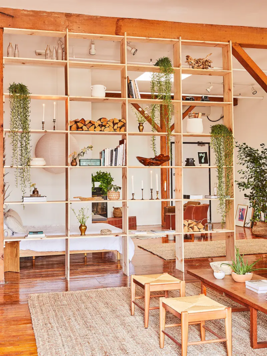 10 Creative Floor to Ceiling Room Divider Ideas