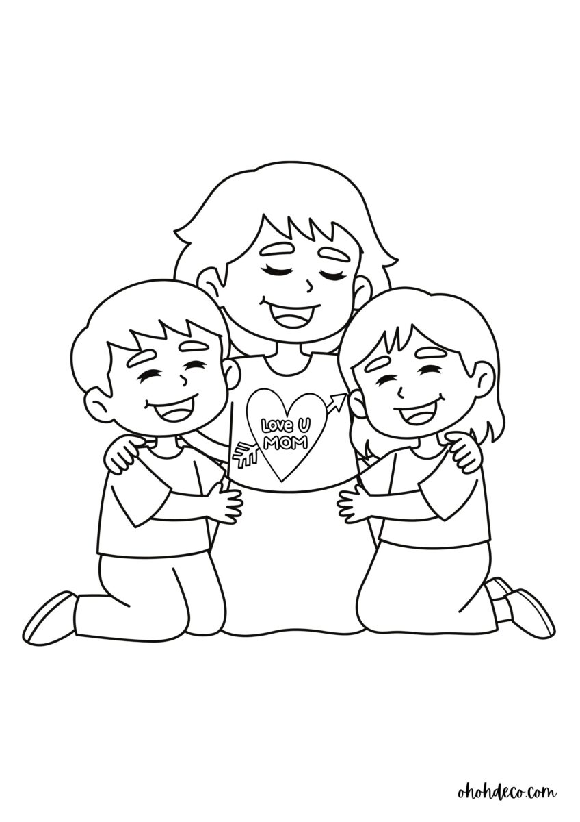 Top 30 Free Mother's Day Coloring Pages to Make Her Day Extra Special