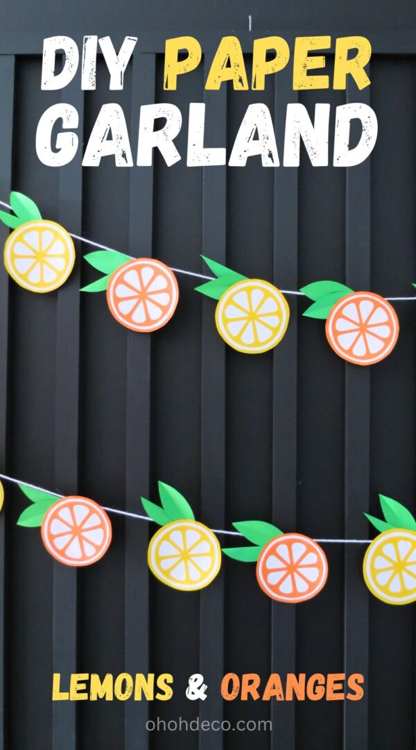 How to Make a Stunning Paper Garland DIY on a Budget