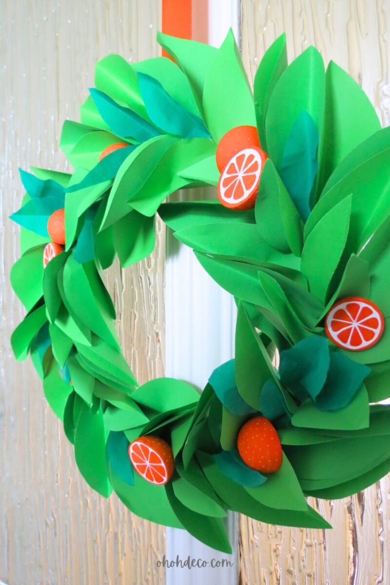 Paper Wreath: Easy DIY to Create a Beautiful Summer Home Decor