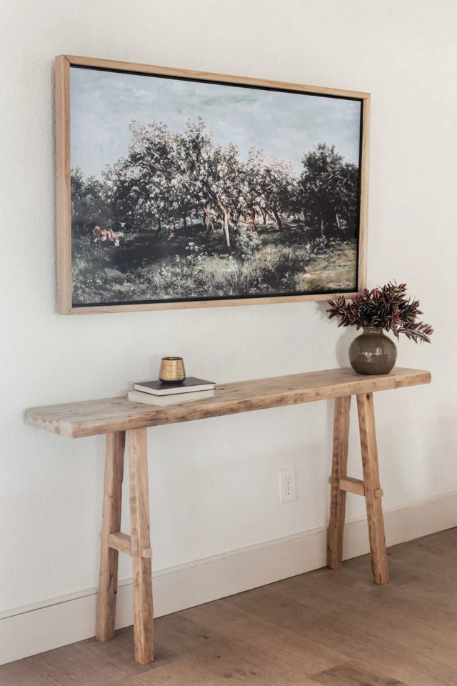 37 Unique DIY Console Table Ideas to Transform Your Space