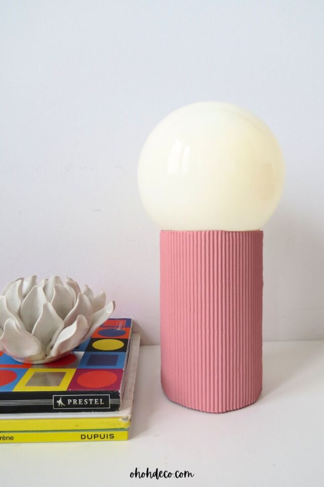 How to Make Designer Table Lamp DIY on a Budget