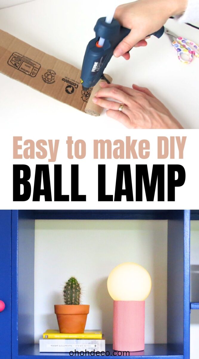 How to Make Designer Table Lamp DIY on a Budget