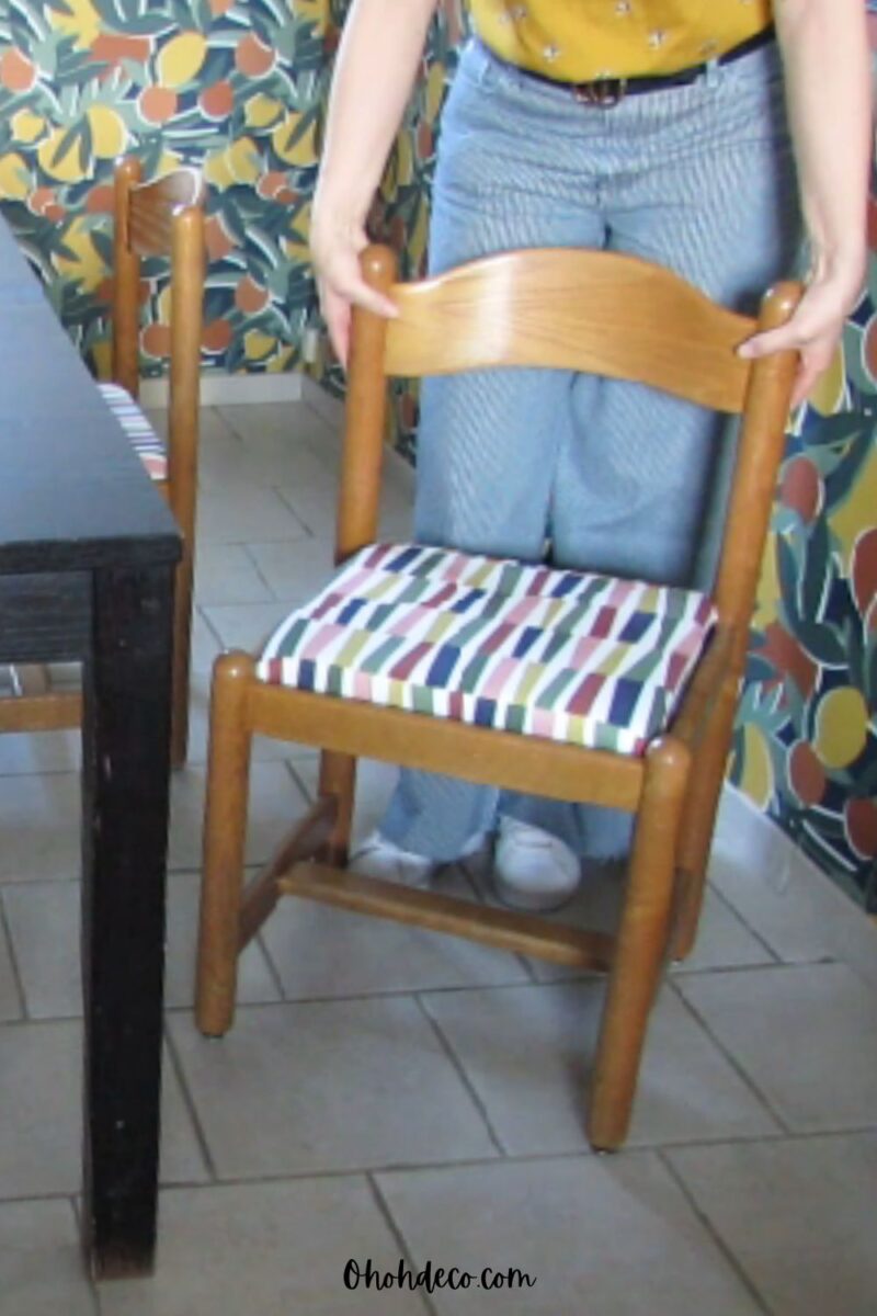 How to Reupholster a Chair Seat with Foam