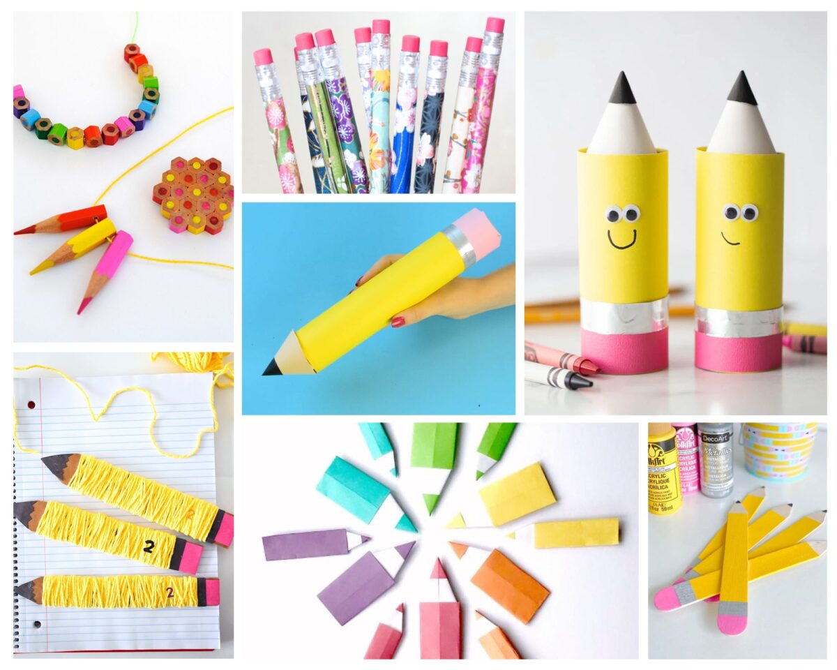 32 Creative Pencil Craft Ideas to Make Back to School Fun and Exciting