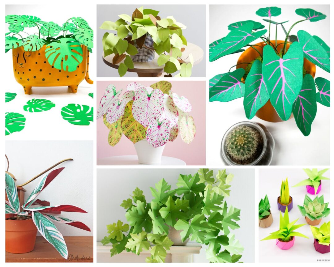 25 DIY Ideas for Making Paper Plants That Look Real
