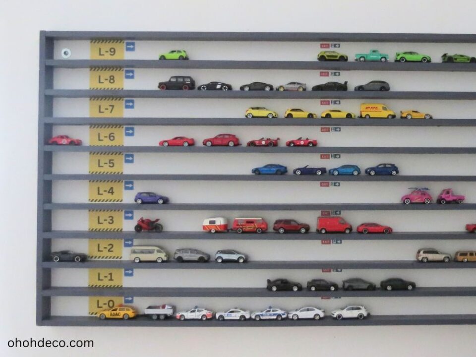 Revolutionize Your Diecast Collection with This DIY Toy Car Display Shelf