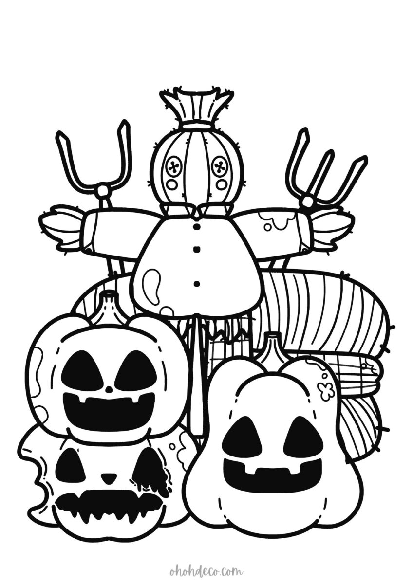 The Ultimate Collection of Free Pumpkin Coloring Pages