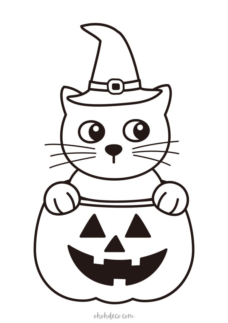 The Ultimate Collection of Free Pumpkin Coloring Pages