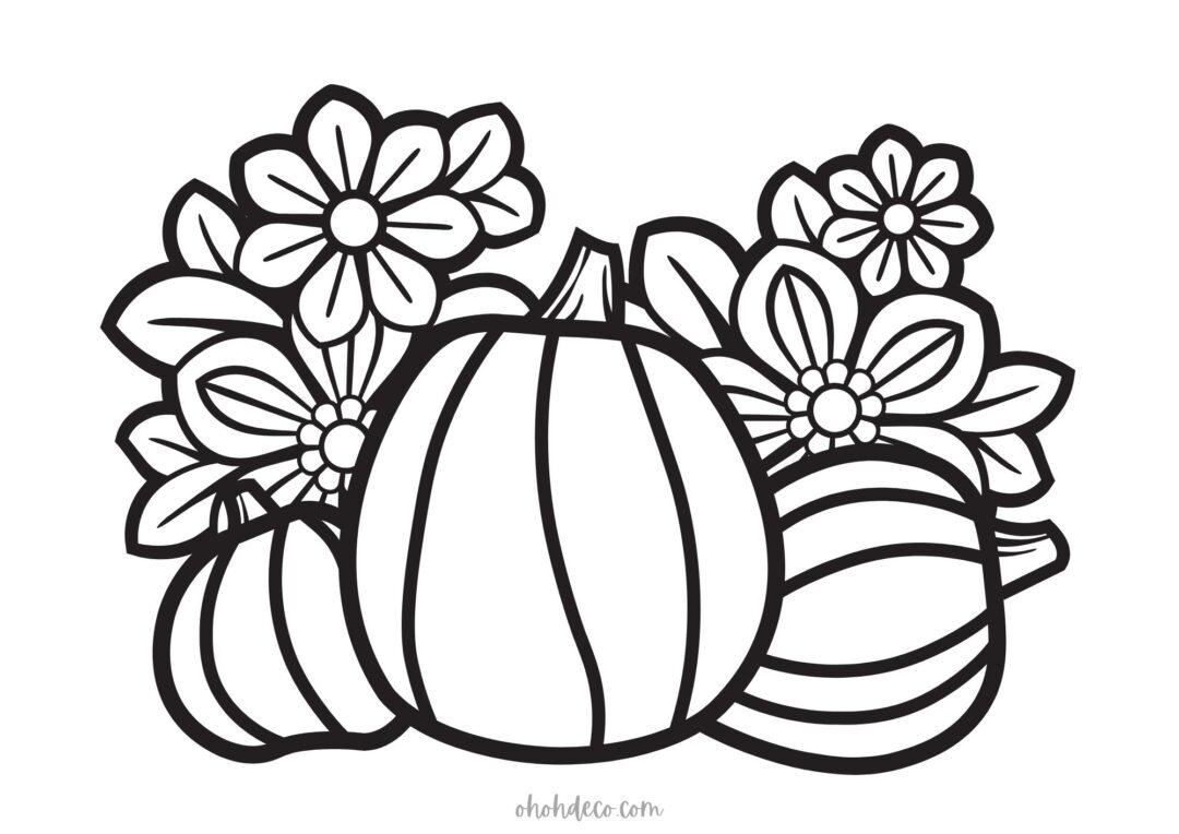 The Ultimate Collection of Free Pumpkin Coloring Pages